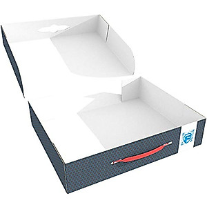 Feldherr 3 pcs Value Pack Storage Box 5 Slots for H0 Gauge - Vertical Compatible with Model Railway locomotives, Wagons and Vehicles