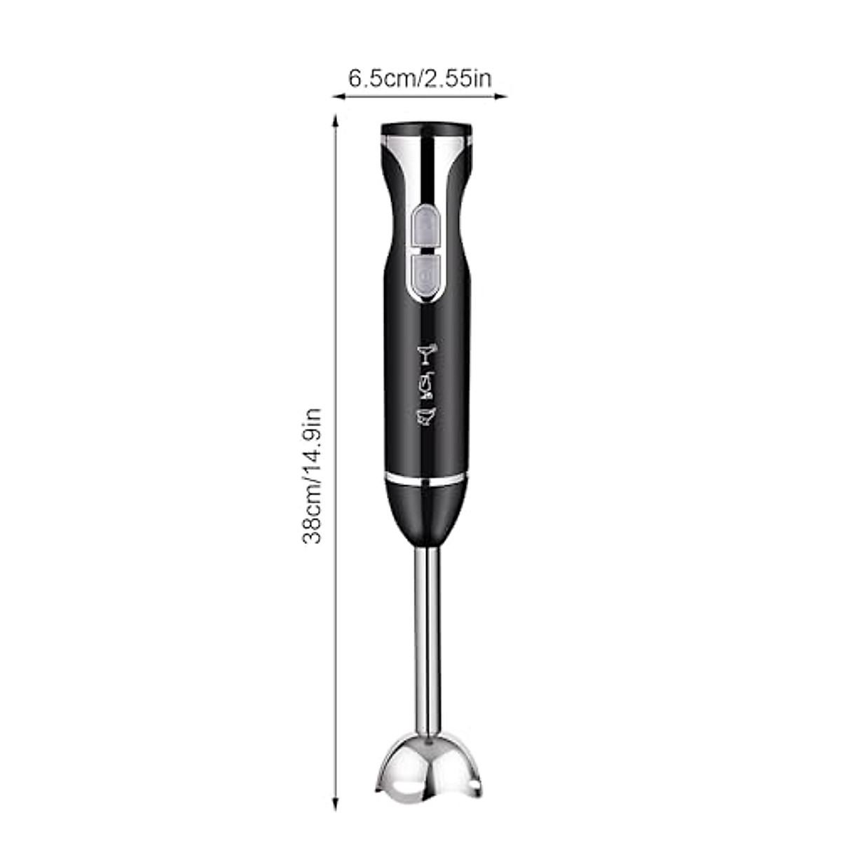 Kitchen Hand Blenders, Hand Blenders Food Blender, Powerful Mixer Grinder, Electric Stick Blender, Stick Mixer Hand Held Blender with Easy Control Grip, Sauce Mixer, Portable Food Processor