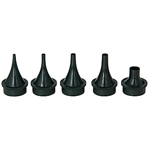 Welch Allyn 22100 Set of Five Reusable Ear Specula for Pneumatic, Operating and Consulting Otoscopes, 2, 3, 4, 5 and 9 mm Size