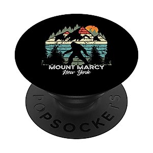 Vintage Mount Marcy New York National Park Retro 80's PopSockets PopGrip: Swappable Grip for Phones & Tablets