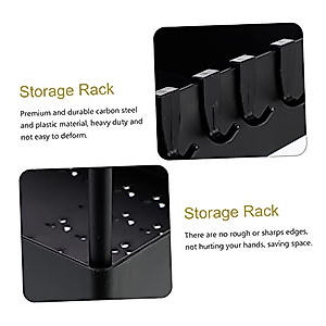 STOBAZA Under Sink Rack Kitchen Sink Storage Rack Seasoning Storage Rack Metal Storage Shelf Metal Organizer Shelf Bath Organizer Basket Shower Storage Shelf Under Sink Storage Rack Lotion