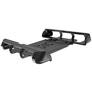 RAM Mounts RAM-HOL-TAB17U Tab-Tite Tablet Holder for Apple iPad Gen 1-4 with Case + More Compatible with RAM B 1" and C 1.5" Size Round Ball Bases