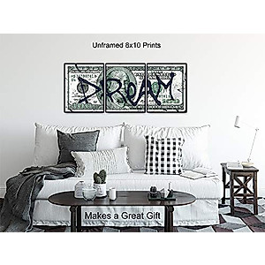 Motivational Wall Art - 8x10 Motivational Posters - Entrepreneur Wall Art - Office Wall Art Decor - Home Office Decor - Motivational Wall Decor - Graffiti Wall Art - Entrepreneur Gifts