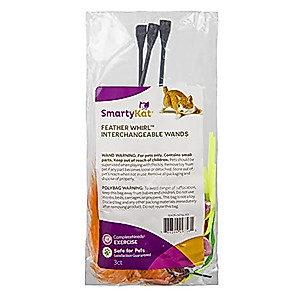 SmartyKat Replacement Wand for use with Petlinks Wild Thing, SmartyKat Twirly Top, Petlinks Dizzy Thing. Medium