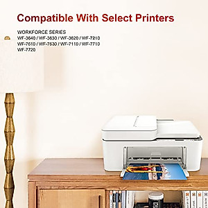 T252 252XL Ink High Capacity Black & Color Cartridge Combo Pack ejet Replacement for Epson 252 Ink Cartridges for WF-7720 WF7710 WF-3620 WF-3640(4 Black,2 Cyan,2 Magenta,2 Yellow)10 PCK Remanufactured