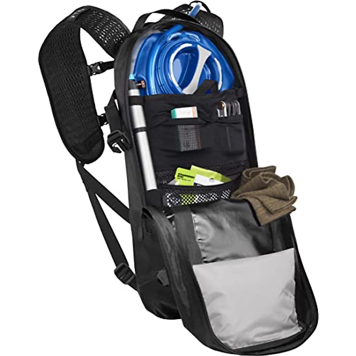 CamelBak M.U.L.E. Evo Bike Hydration Pack 100oz, Black/Silver