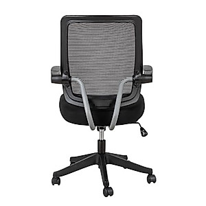 Ergonomic Office Chair, High Back Desk Chair, Swivel Mesh Computer Task Chair with Dynamic Lumbar Support, Tilt Function, Executive Home Office Chair with 3D Adjustable Headrest and Armrests (Black)