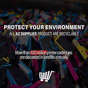 AZ SUPPLIES Compatible Toner Cartridge Replacement for HP Compatible 827A CF300A CF301A CF302A CF303A use in Laserjet M880 - M880z - M880z+ - M880z+ NFC (Black Yellow Magenta Cyan - 4 Pack)