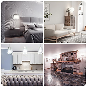 DAYBETTER 6 Pack A19 LED Light Bulbs, 60 Watt Equivalent LED Bulbs, High Brightness 800LM Daylight White 5000K, E26 Standard Base Light Bulbs for Home Bedroom Office, Non-Dimmable