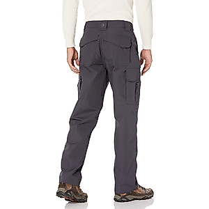 Tru-Spec Men's 24-7 Series Original Tactical Pant - Reliable Pants for Men - Ideal for Hiking, Camping, EMT, and Tactical Use - 65% Polyester, 35% Cotton - Charcoal Grey - 36W x 32L