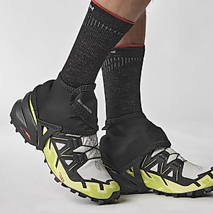 Salomon TRAIL GAITERS LOW Running Gaiters , BLACK, 7.5-9