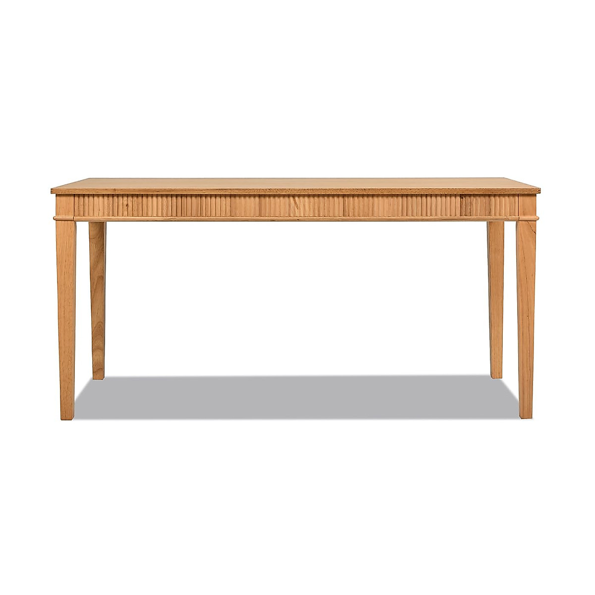 Jennifer Taylor Home Dumont Modern Farmhouse 1-Drawer Fluted Home Office Writing Desk