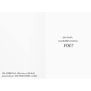 DaySpring - Beautiful Birthday - 4 Design Assortment with Scripture - King James Version - 12 Birthday Boxed Cards and Envelopes (J5129)