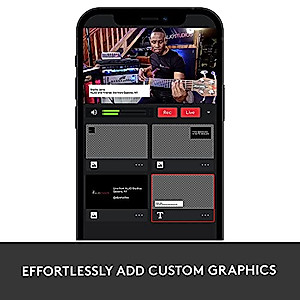 Logitech for Creators Mevo Start 3-Pack Wireless Live Streaming Cameras, for Multi-Camera HD Video,App Control and Stream via Smartphone or Wi-Fi
