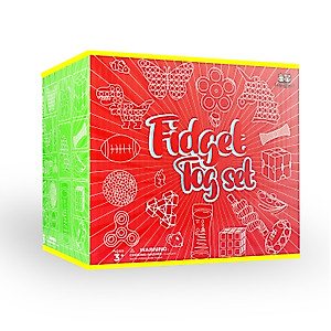 Fidget Toys Set, 80 Pack Sensory Toys Party Favors Kids Autism Autistic Children, Classroom Treasure Box Chest Prizes Pinata Stuffer Gifts Small Mini Bulk Toy Carnival ADHD