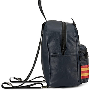 Harry Potter Hogwarts Allover Backpack - Girls, Boys, Teens, Adults Hogwarts School of Witchcraft Faux Leather 10 Inch Allover Mini Backpack