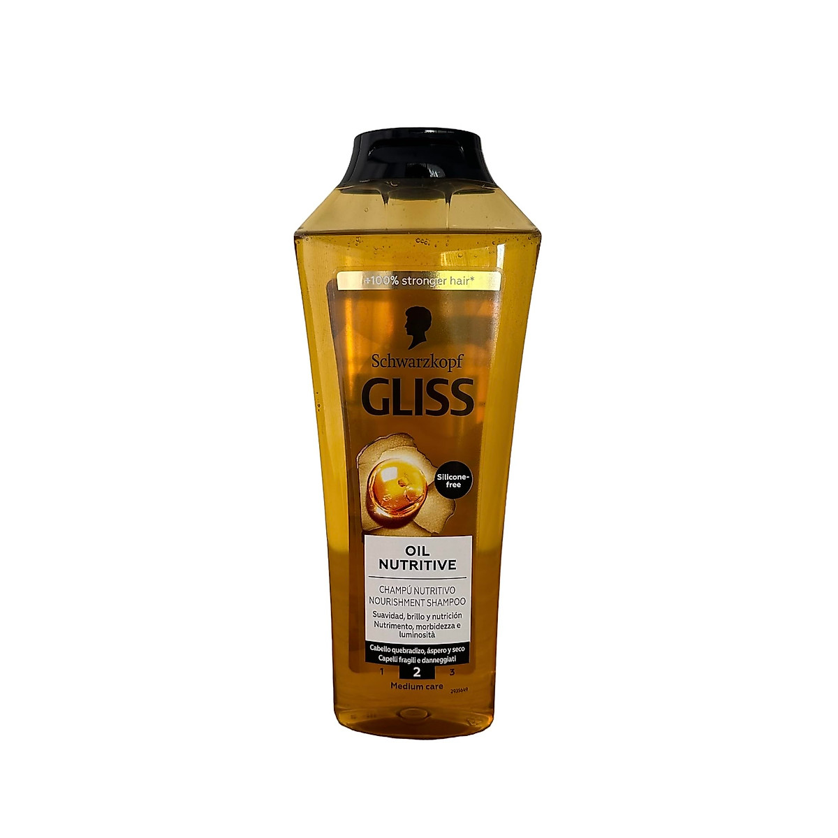 Gliss Oil Nutritive Shampoo, 13.6 Ounce