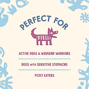 Cave Pets, Super Chomp Tablets, Dog Probiotic Supplement for Digestive Health and Microbiome Support, Multi-Glandular & Turmeric, 60 Tablets