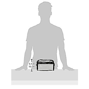 Conair Travel Toiletry Bag for Women and Men, Clear Bag by Travel Smart