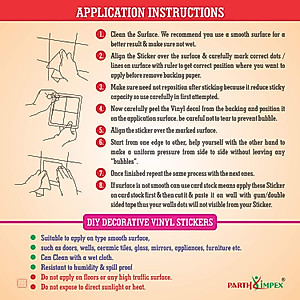 Seven Chakra Wall Stickers - (Set of 7) 6" Large Round Vinyl Decals for Yoga Meditation Room Art Decor