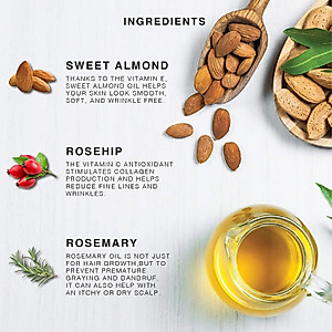 Vitamin Boost Night Facial Serum - Vitamin A, C and E for Anti-Aging, Wrinkle & Fine Line Reduction, Brightening, Damage Repairing Solution - 2 Fl Oz