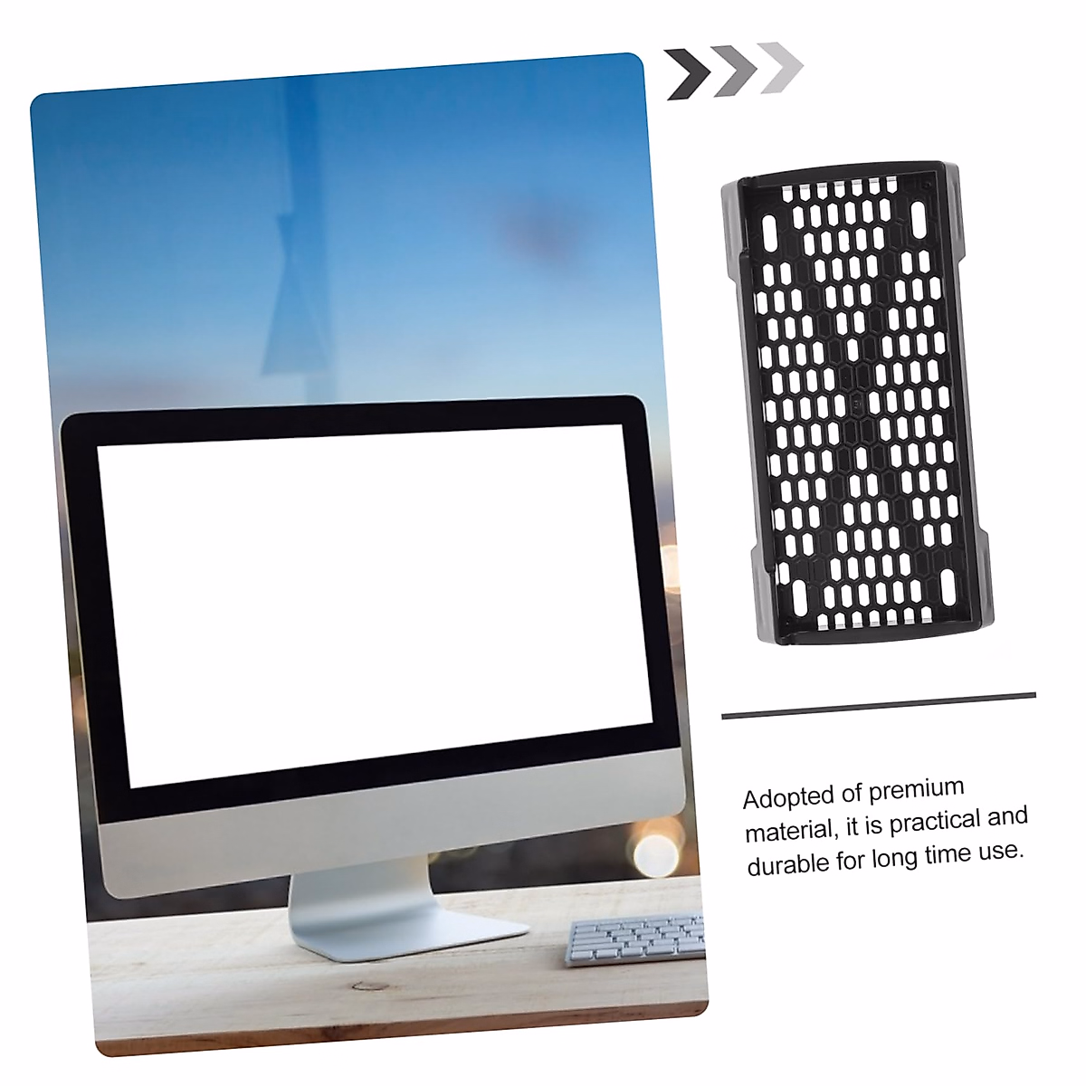 SOLUSTRE Gaming Stand Braces Game Console Vertical Stand with Ventilation Hole Compatible for Series S Cooling Racks Consoles