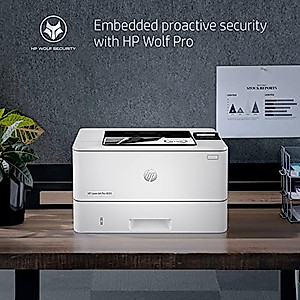 HP LaserJet Pro 4001dne Black & White Printer with HP+ Smart Office Features (Renewed)