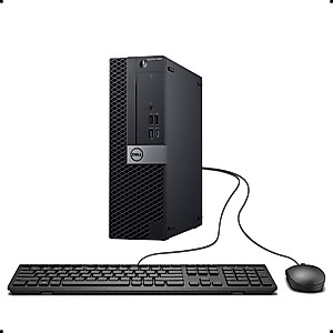 Dell OptiPlex 5060 SFF High Performance Desktop Computer, Intel Six Core i5-8500 up to 4.1GHz, 16G DDR4, 256G SSD, WiFi, BT, 4K Support, DP, Windows 10 Pro 64 Bit English/Spanish/French (Renewed)