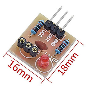 Acxico 2Sets Laser Sensor Module For Arduino AVR(KY-008 Laser ...