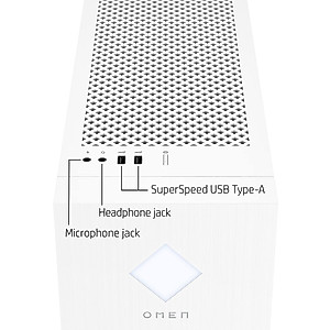 HP OMEN 25L Gaming & Entertainment Desktop PC (AMD Ryzen 5 5600G 6-Core, 16GB RAM, 512GB PCIe SSD + 1TB HDD (3.5), GeForce GTX 1660 Super, WiFi, Bluetooth, HDMI, Win 11 Home) Refurbished (Renewed)