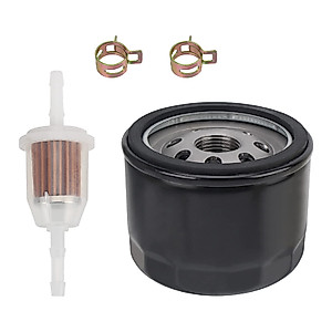 partszen YTH18542 Air Oil Fuel Filter Kit Fit for Husqvarna YTA22V46 YTA24V48 YTH24V54 GY21435 for 591334 590825 for Toro 71286 71286 71286 71427 for JD L105 L108 LA135 LA145 D100 D110