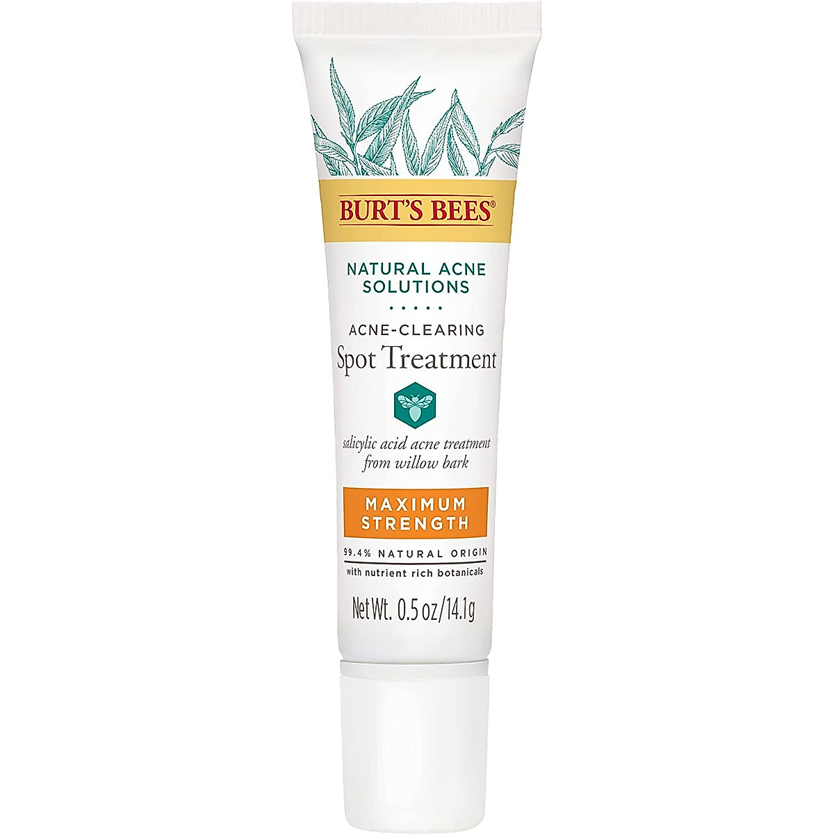 Burts Acne Spot Crm Max Size .5 Oz Burts Bee Acne Max Sport Cream 0.5oz