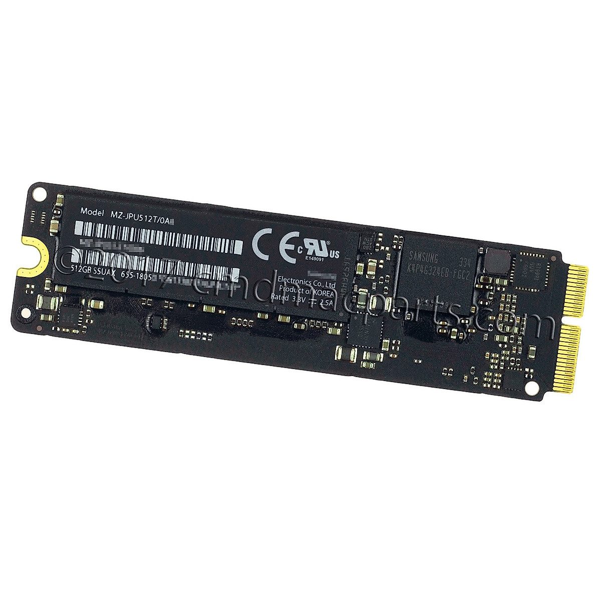 Odyson - 512GB SSUAX SSD Replacement for Apple MacBook Pro 13" Retina A1502/15 A1398 (Late 2013-2015)