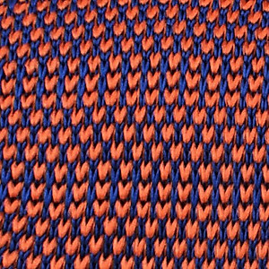 Marrakesh Knitted Tie Orange Marrakesh Knitted Tie