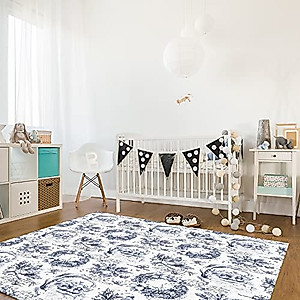 Rectangular Rug Living Room Area Rug - Geometric Art Christmas Poinsettia Wreath White Texture Carpet Non-Slip Backing Area Rug Indoor Rug Bedroom Playroom Carpet Floor Mat, 2'x3'