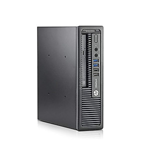 HP 800 G1 USFF 22 Inch Monitor, I5 4th Gen, 16 GB, 1 TB SSD, Ultronix Keyboard, Mouse, Mousepad, Headset Windows 10 Pro (Renewed)