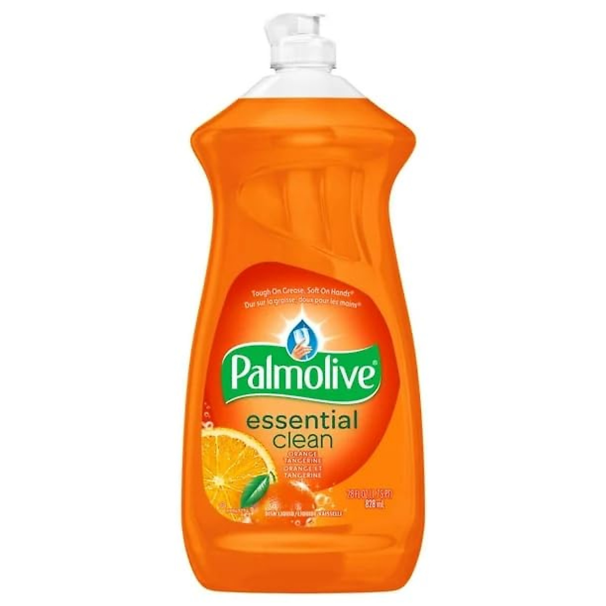 Palmolive Essential Clean Dishwashing Liquid Value Pack, Orange Tangerine - 28 Fl Oz / 828 mL x 3 Pack