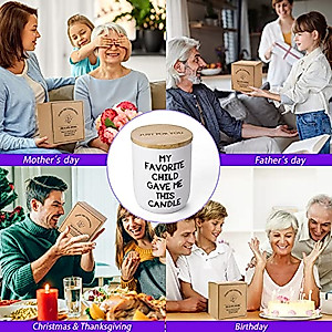 Gifts for Mom,Gifts for Dad from Daughter Son,Birthday Gifts,Christmas Day Gifts,Thanksgiving Gifts,Funny Candle Jars,Lavender Candle