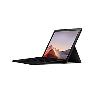 Microsoft Surface Pro 7 – 12.3" Touch-Screen - 10th Gen Intel Core i7 - 16GB Memory - 256GB SSD Matte Black with Black Type Cover