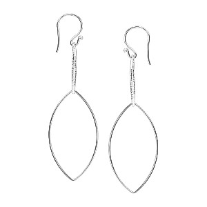 Silpada 'Interlocking' Drop Earrings in Sterling Silver