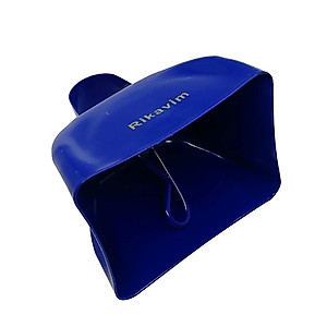 Rikavim Handbells Metal Cowbells, 2PCS School Cowbell with Handle Graduation Noisemakers for Sporting Events Football Games Wedding Door Decor