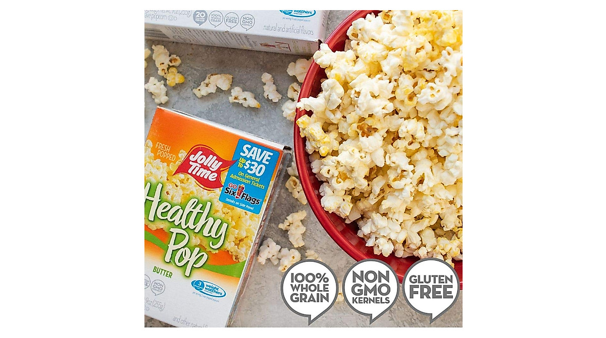 Jolly Time Healthy Pop: Low-Fat Microwave Popcorn