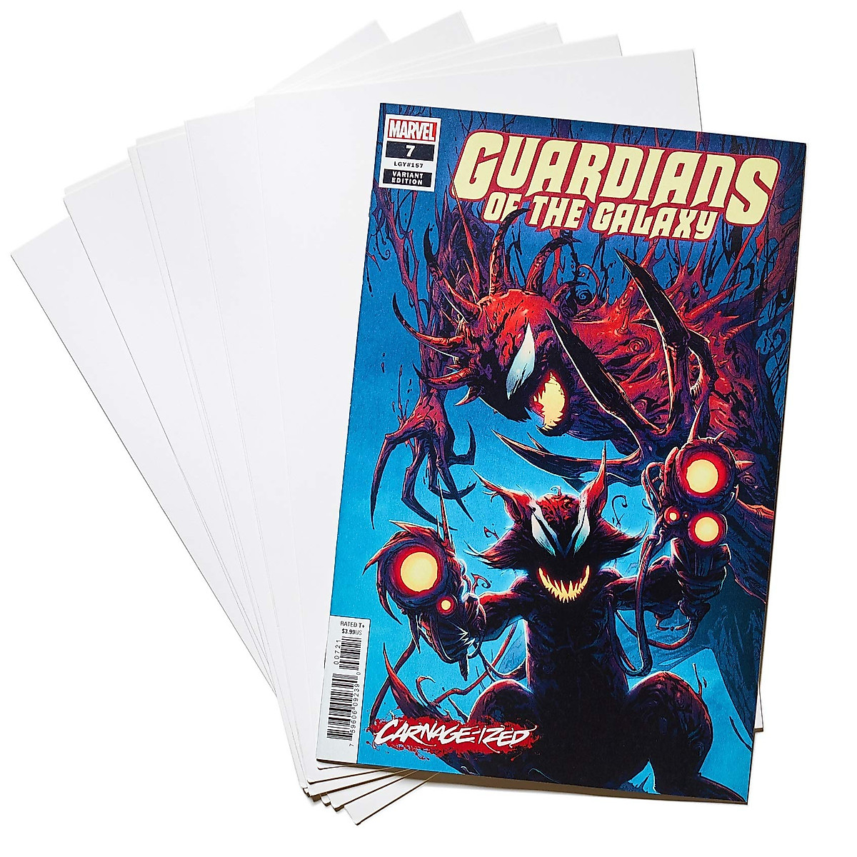 Big Fudge 50 Comic Book Bags and Boards - Protector Sleeves for Comics and Magazines - Archival Protection for 1990s to Current Comic Books - 7.25" x 10.5"