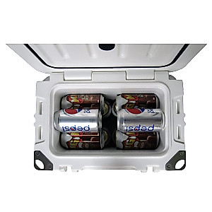 Fatboy 10QT Rotomolded Cooler Chest Ice Box Hard Lunch Box (Desert Camo)