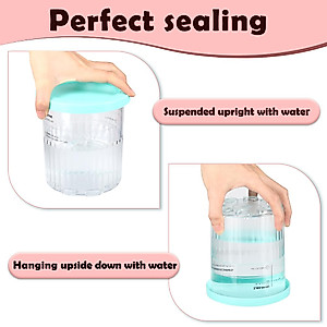 YQL 24oz Containers Replacement for Ninja Creami Deluxe Pints and Lids,Extra Pint Compatible with Ninja NC500 NC501 Series Creami Deluxe ice Cream Makers Dishwasher Safe(4 Color)