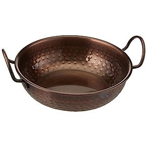 Thirstystone Copper Urban Farm Finish Balti Dish w/Handles