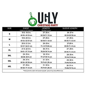 Ugly Christmas Party Sweater Men's- Unisex Dogs/Puppies Stocking Stuffers-Large Puppies in Stocking Red