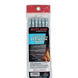 Rutland KRK-18 Fiberglass Chimney Brush Rod Kit