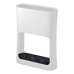 YAMAZAKI Compact Home Oval Holder Walking Canes | Plastic | Umbrella Stand, One Size, White