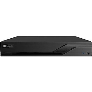 Titanium ED8016H5-BN 16-Channel Hybrid 4-in-1 High Definition Digital Video Recorder, Internet Protocol Security Camera (IPC), 5MP Lite@10FPS, 4MP Lite@15FPS, 8 CH Video Input, 1 CH Audio Input, 1SATA